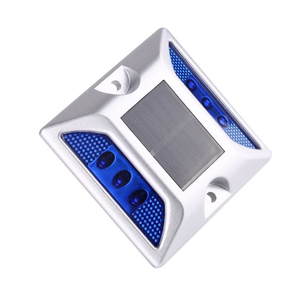 Quality Waterproof 5000mcd 115mm Solar LED Road Studs , Blue Cats Eye Road for sale