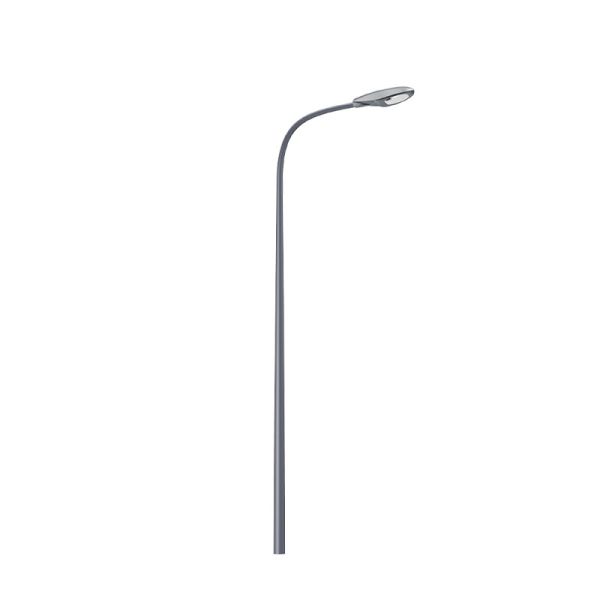 Quality Hexagonal Q235b Galvanised Street Light Pole , Solar Highway Light Poles for sale
