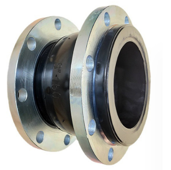 Quality Epdm Single Sphere Rubber Expansion Joint Dn150 Pn16 Flange Connector for sale