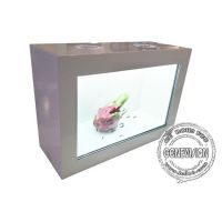 Quality FHD Android Transparent LCD Showcase For Advertising Exhibition for sale