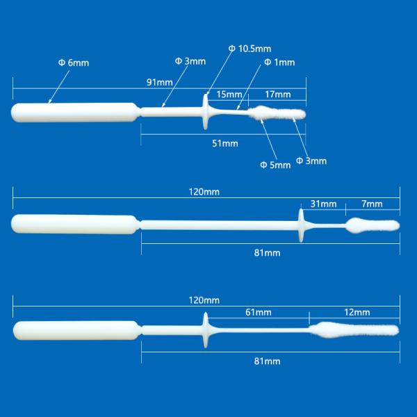 Quality Portable Nylon Disposable Sampling Swab Medical Sterile Swab for sale