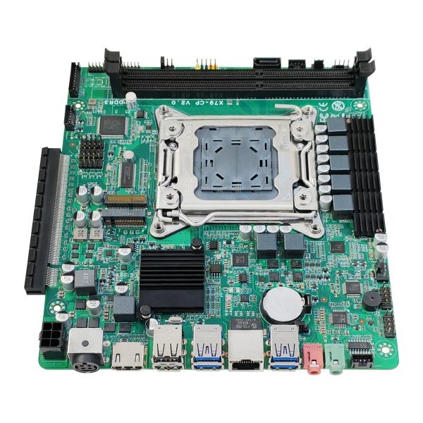 Quality Side Mounted GPU INTEL LGA2011 DDR3 Induastrial Mother Board for sale