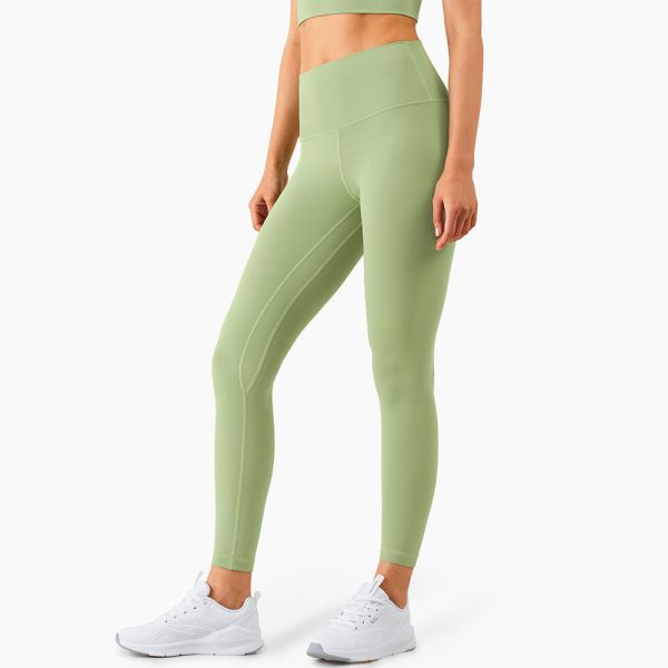 Quality 85cm Length 27.5cm Waist Womens Sport Leggings , Size 4 Gym Leggings Full Length for sale