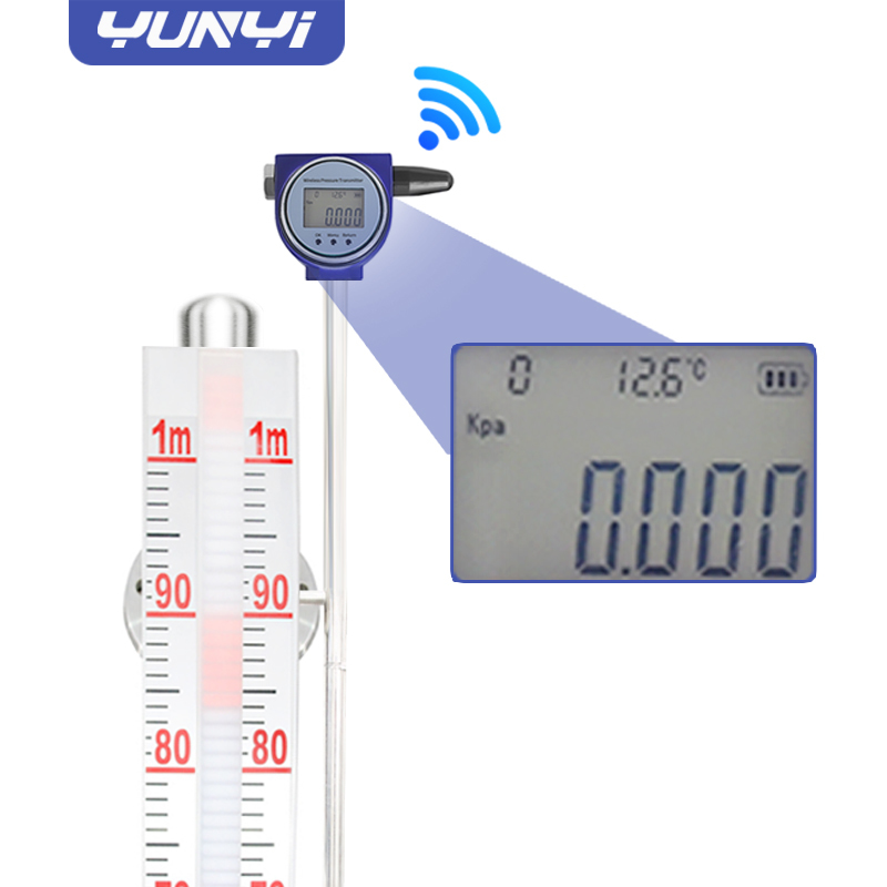 Close-up view of Wireless Magnetic Level Sensor