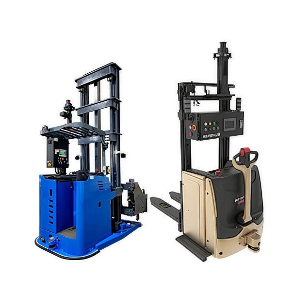 Quality Brand New NDC Laser Navigation 1.5 Ton High Lift Stacker Warehouse And for sale