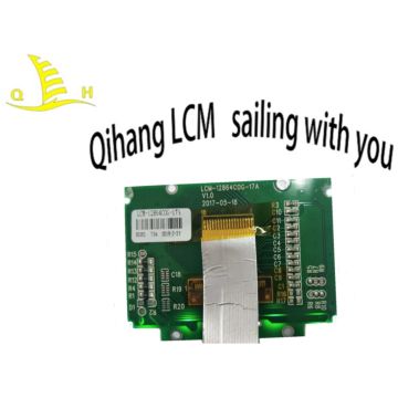 Quality FSTN Grey Negative Transmissive ST7565R 32 PIN 12864 COG LCD Module for sale