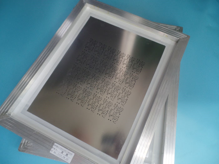 Quality SMT Assembly Solder Paste Stencil | PCB Stencil with aluminum frame 420 mm x 520 for sale