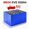 Quality EU warehouse stock EVE MB56 628AH LiFePO4 Battery Cell for Solar panel energy for sale