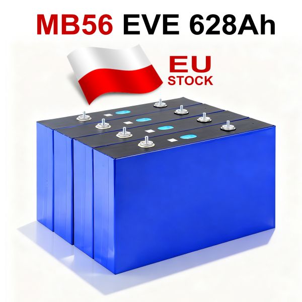 Quality EU warehouse stock EVE MB56 628AH LiFePO4 Battery Cell for Solar panel energy for sale