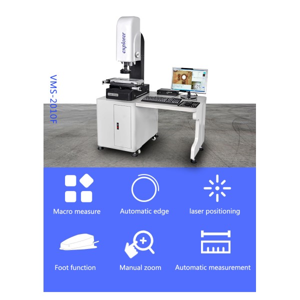Quality 220V 50HZ Manual Control 2D Coordinate Measuring Machine with 3um Accuracy for for sale