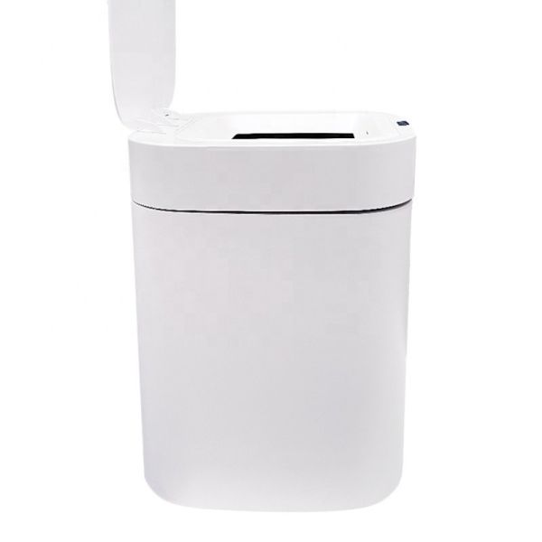 Quality 17.5L Self Bagging Trash Can Household Smart Human Trash Can Customized for sale