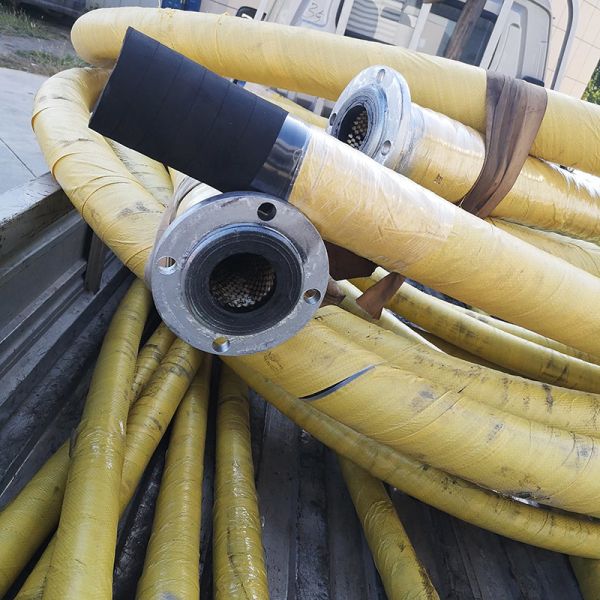 Quality Flexible Dredging Ceramic Hose Pipe And Bends Rubber Lined for sale
