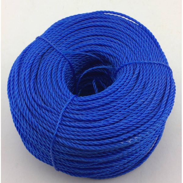 Quality 3 Strands Twisted PE PP Nylon Packaging Rope for Secure Fastening for sale