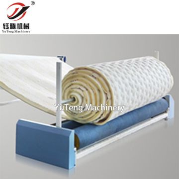Quality 200V 60HZ Fabric Rolling Machine 2500mm Width For Mattress Panel for sale