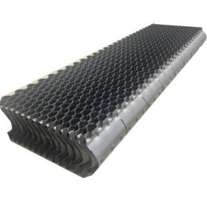 Quality PVC Cooling Tower Drift Eliminator Types Black Cooling Tower Internal Components for sale
