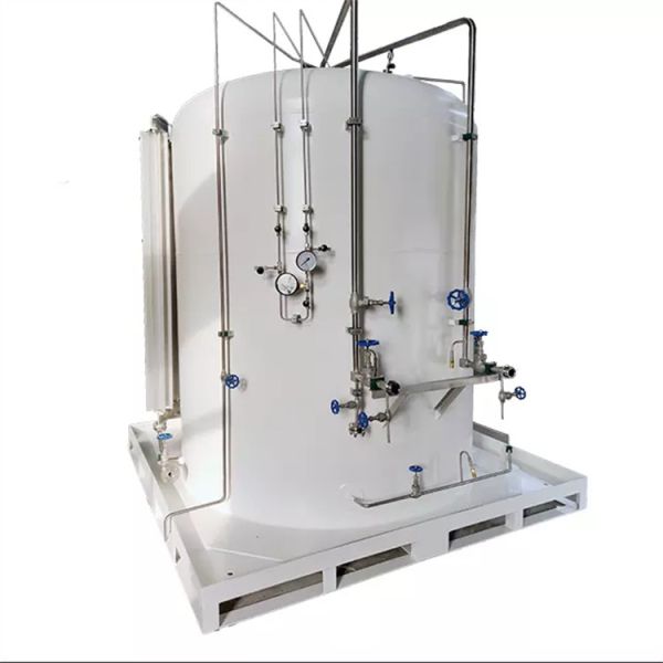 Quality Cryogenic Micro Bulk Tanks For Liquid Oxygen Storage for sale