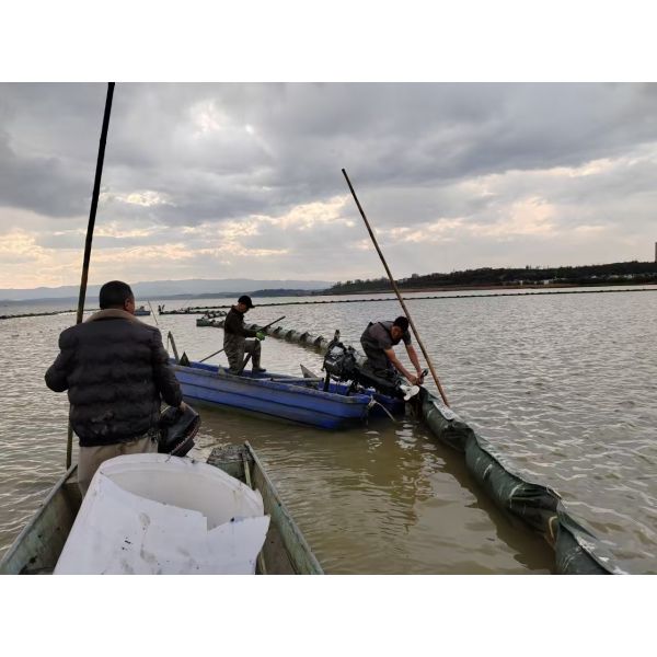 Quality Efficiently Control Silt and Suspended Sediment Migration with Silt Curtain PVC for sale