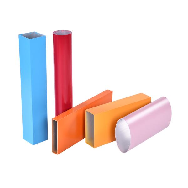 Quality Colorful Aluminium Round Tube Ceiling Customized Size For Airport for sale