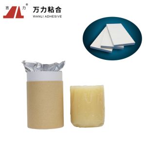 Quality Air Duct PUR Hot Melt Adhesives Yellow Solid Polyurethane Glue PUR-XBB719 for sale