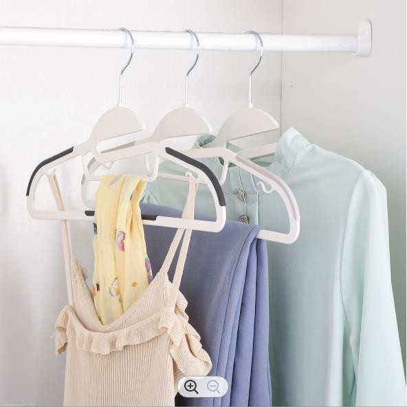 Quality 40.9cm Metal Cloth Hanger , Green Metal Shirt Hangers for sale