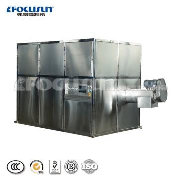 Quality Cooling way Water Cooling 5 Ton Large Capacity Fast Cube Ice Machine for for sale