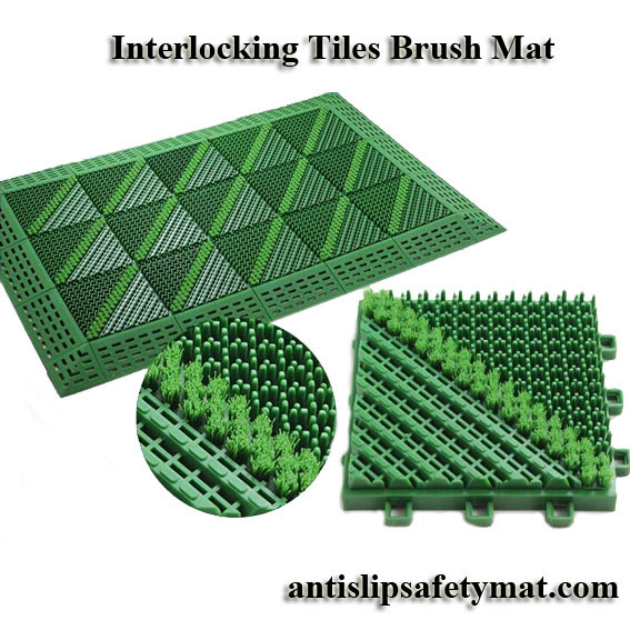 Quality PVC Interlocking Entrance Floor Tiles 25MM for sale