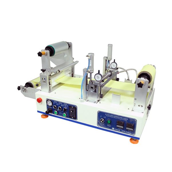 Quality Self Adhesive Paper Hot Melt Coating Machine Semi-Automatic 2019 Unlimited Electric 220V KEJIAN Brand 2 Years Warranty Pump for sale