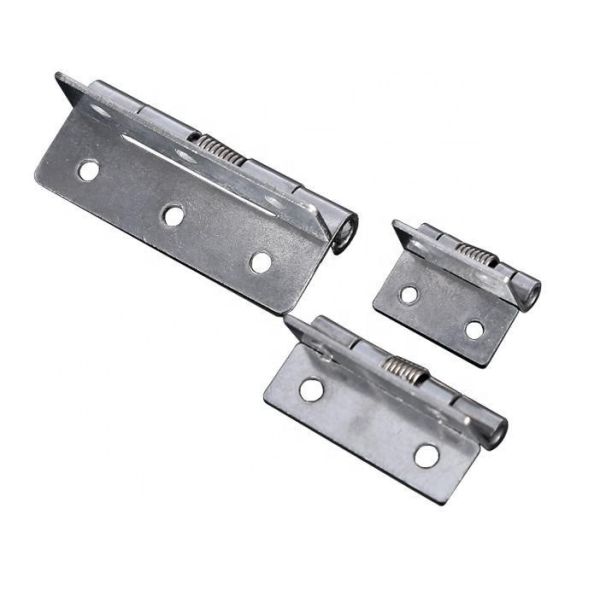 Quality Iron Twin Spring Loaded Butt Hinge for Stainless Steel Hardware Accessory Cabinet for sale