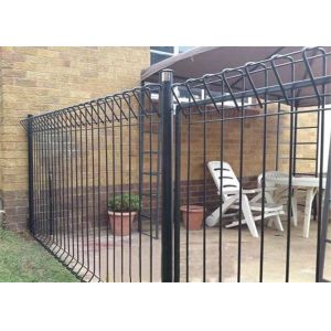 Quality H830mm Green Welded Wire Mesh Fence Galvanized Steel BRC Fencing for sale