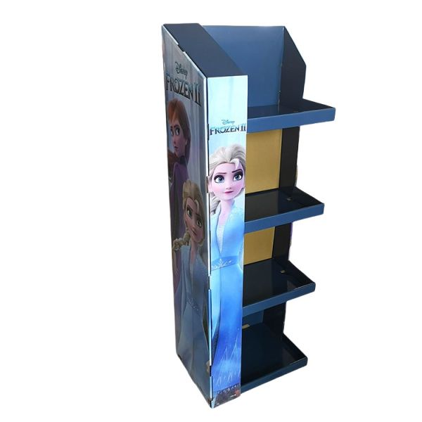 Quality Advertising Cardboard Stand Display Customized Cardboard Hook Display for sale
