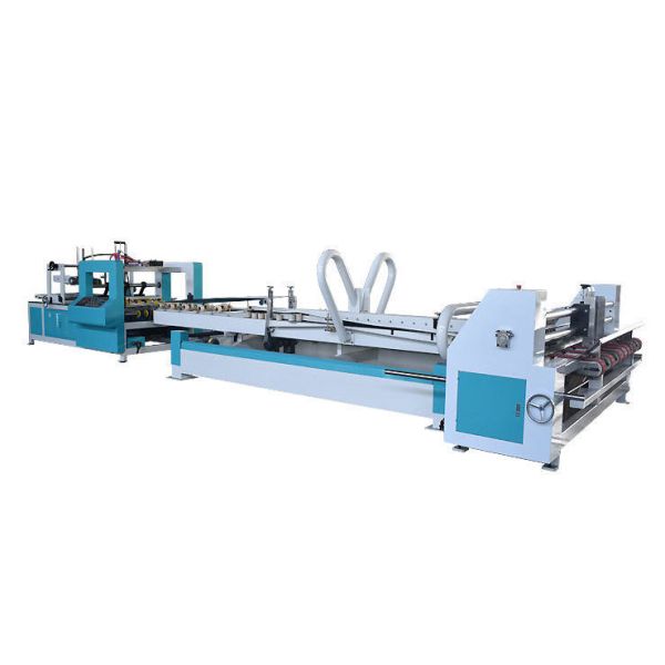 Quality High Speed Automatic Carton Folding Gluing Machine Wear Resistant for sale