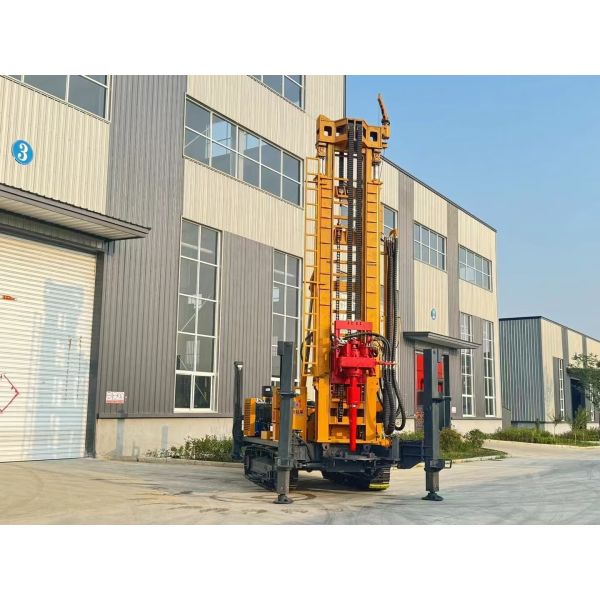 Quality Fully Hydraulic Small Water Drilling Machine for Deep Bore Drilling Diameter 105 for sale