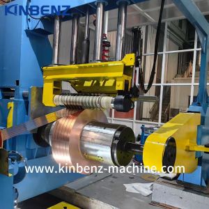 Quality (0.2-2mm)X800mm Metal Slitting Line Copper Foil Metal Coil Slitter for sale