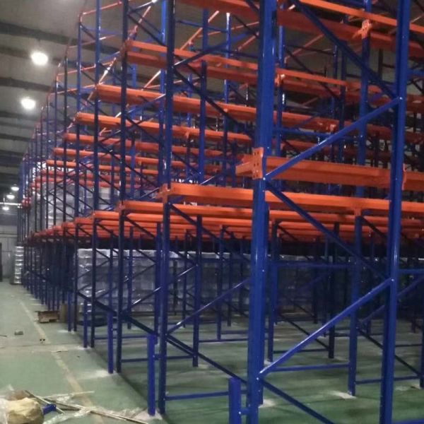Quality Customized Warehouse Storage Drive In Rack Pallet Racking 2-7 Levels for sale