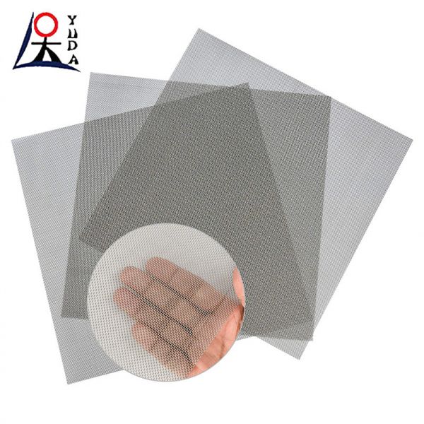 Quality Ultra Fine Woven Stainless Steel Mesh Screen Filter 304 316 Plain Weave Mesh for sale