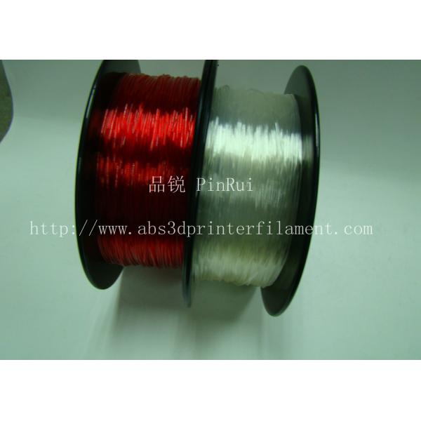 Quality Elastic / Rubber Flexible 3d Printer Filament 1.75mm / 3.0mm 1.3Kg / Roll for sale