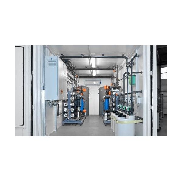 Quality 25m3 Per Hour Containerized RO System With Grundfos / CNP Pump for sale