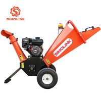 Quality Portable Wood Chipper Machine Heavy Equipment Forestry Machinery 212cc chipper for sale