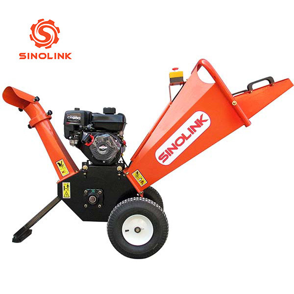 Quality 196cc Sawdust Wood Chipper For Mulch Palm Fronds Tree Leaf And Small Branch Mulcher for sale
