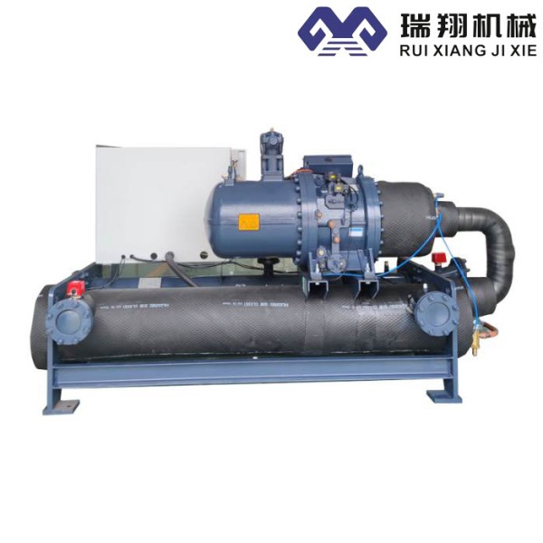 Quality 100hp R134a Screw Refrigeration Water Chiller Water Cooled Chiller Condenser for sale