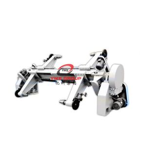 Quality Electric Drive Shaftless Mill Roll Stand / Semi Auto Reel Stand CE Certified for sale