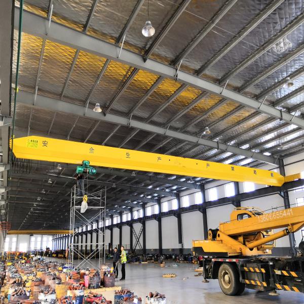 Quality Q235 Steel Explosion Proof Single Beam Overhead EOT Crane LB Type for sale