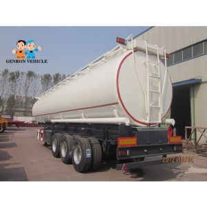 Quality Rigid Cargo Shipping 40 Feet Phosphoric Liquid Tanker Trailer for sale