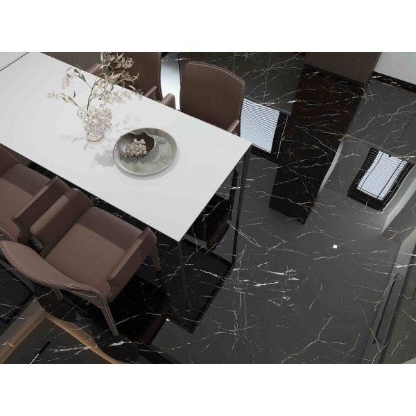 Quality Glossy Stone Surface Imitation Porcelain Tiles for sale