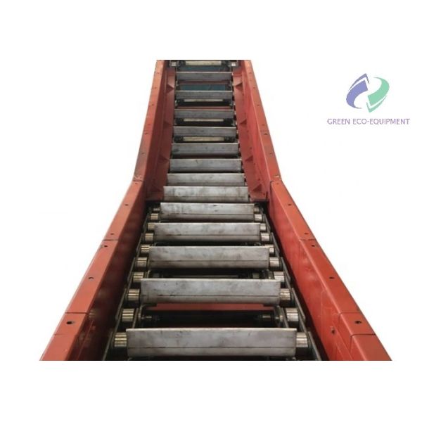 Quality OEM Custom Enclosed Submerged Scraper Conveyor For Sawdust Wood Chip for sale
