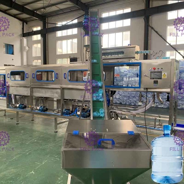 Quality Press Cap Monoblock 5 Gallon Water Filling Machine for sale