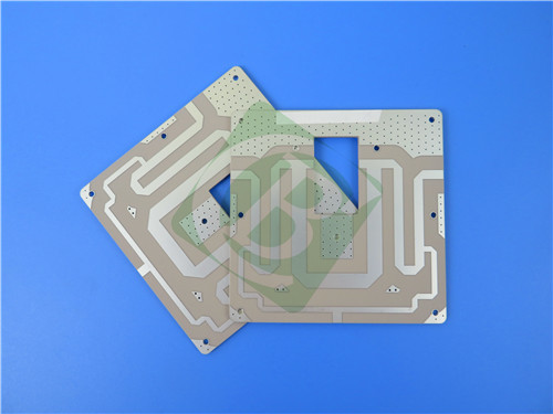 Quality RF-10 high frequency material PCB 2-Layer Copper Clad Laminate 10mil Core with for sale