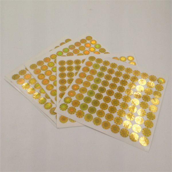Quality CMYK Printing Security Hologram Stickers for sale