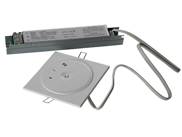 Quality 3W LED Ceiling Recessed Emergency Downlight Ni-Mh Battery IP20 L104N-3 for sale