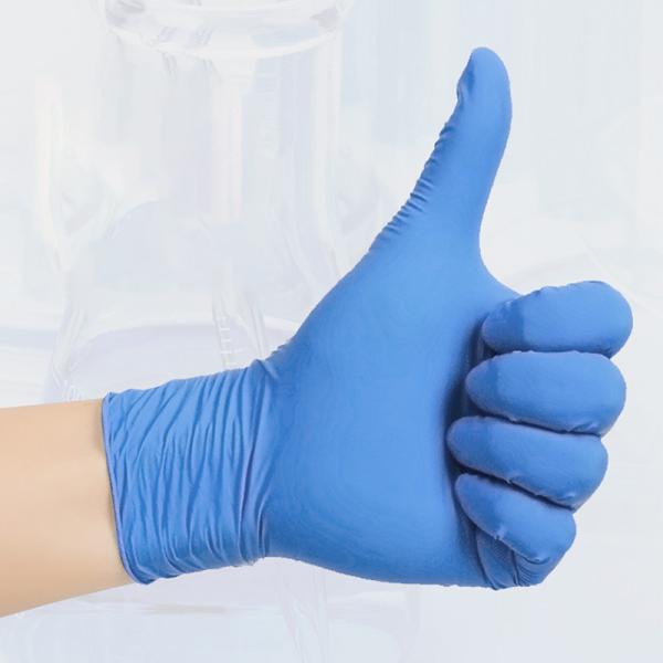 Quality Signo Ambidextrous Disposable Nitrile Work Gloves Medium Large for sale